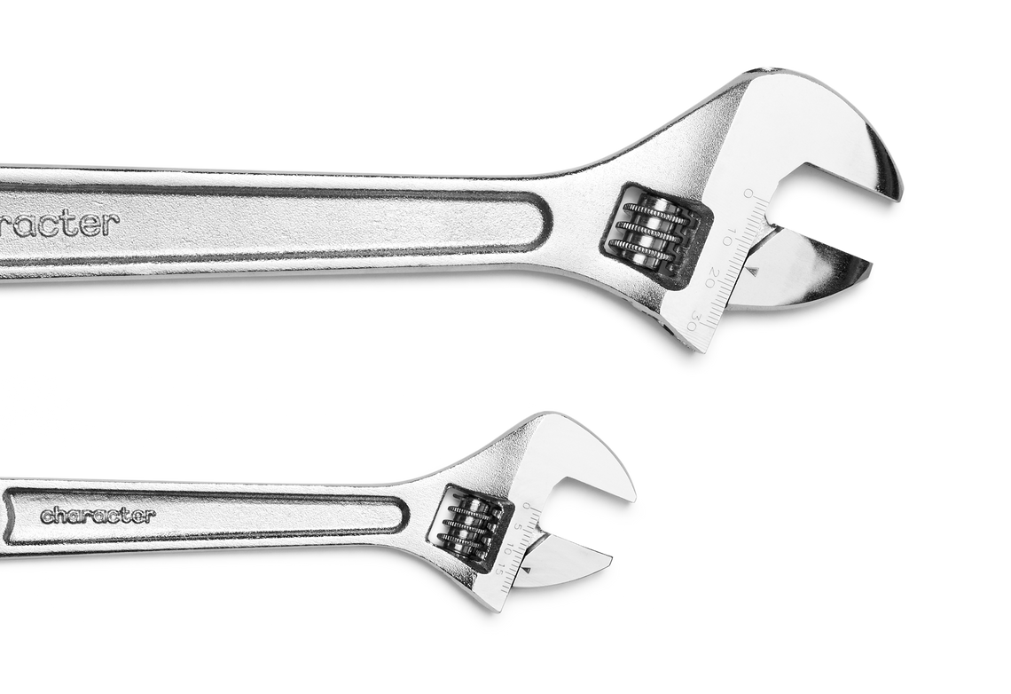 The Large Adjustable Wrench – Character